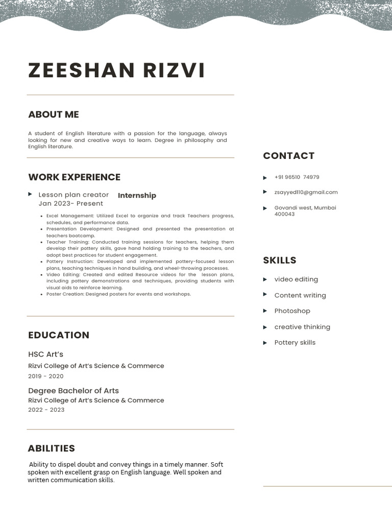 Zeeshan Rizvi | PDF