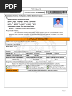 Caste Validity Form 15A Instructions | PDF