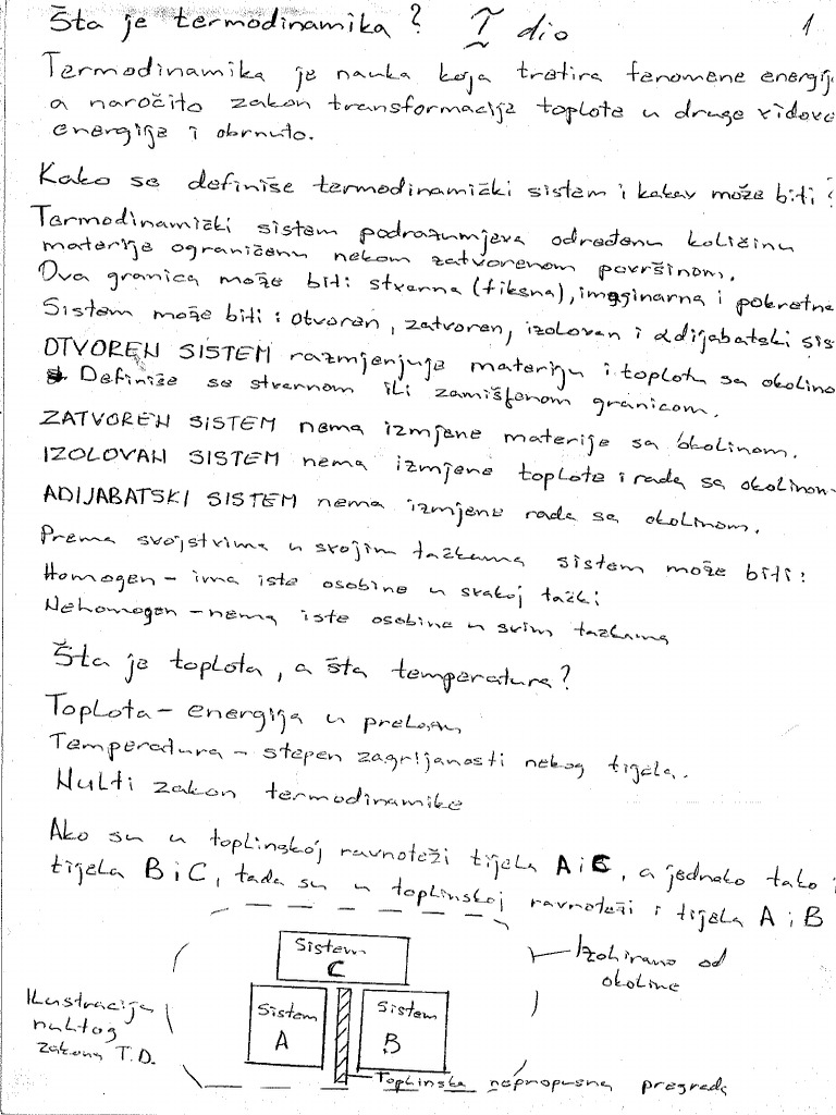 Termodinamika-terija | PDF