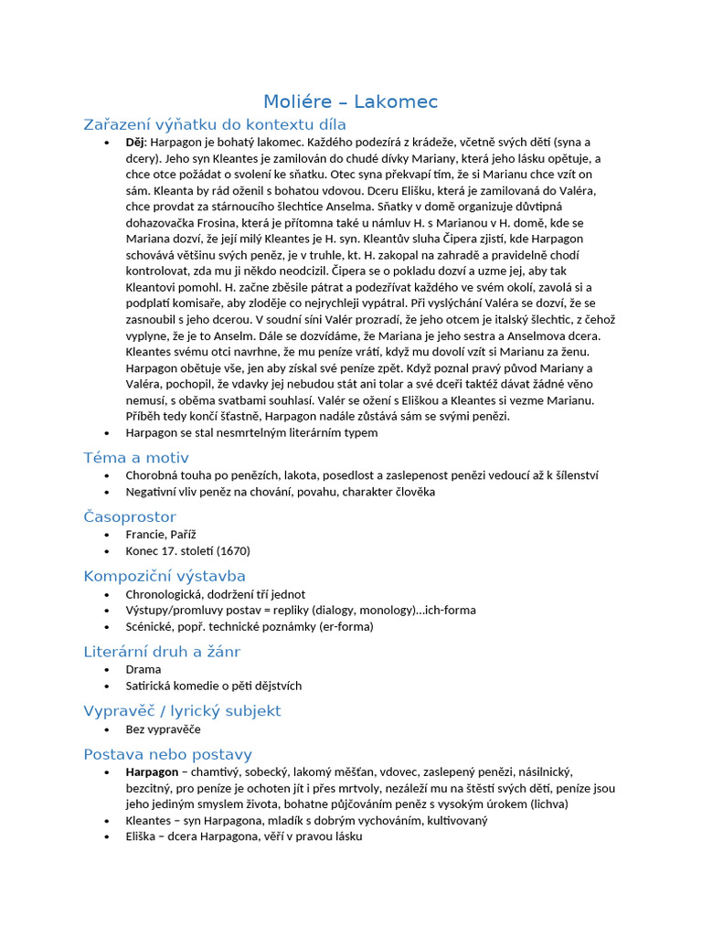 Lakomec | PDF