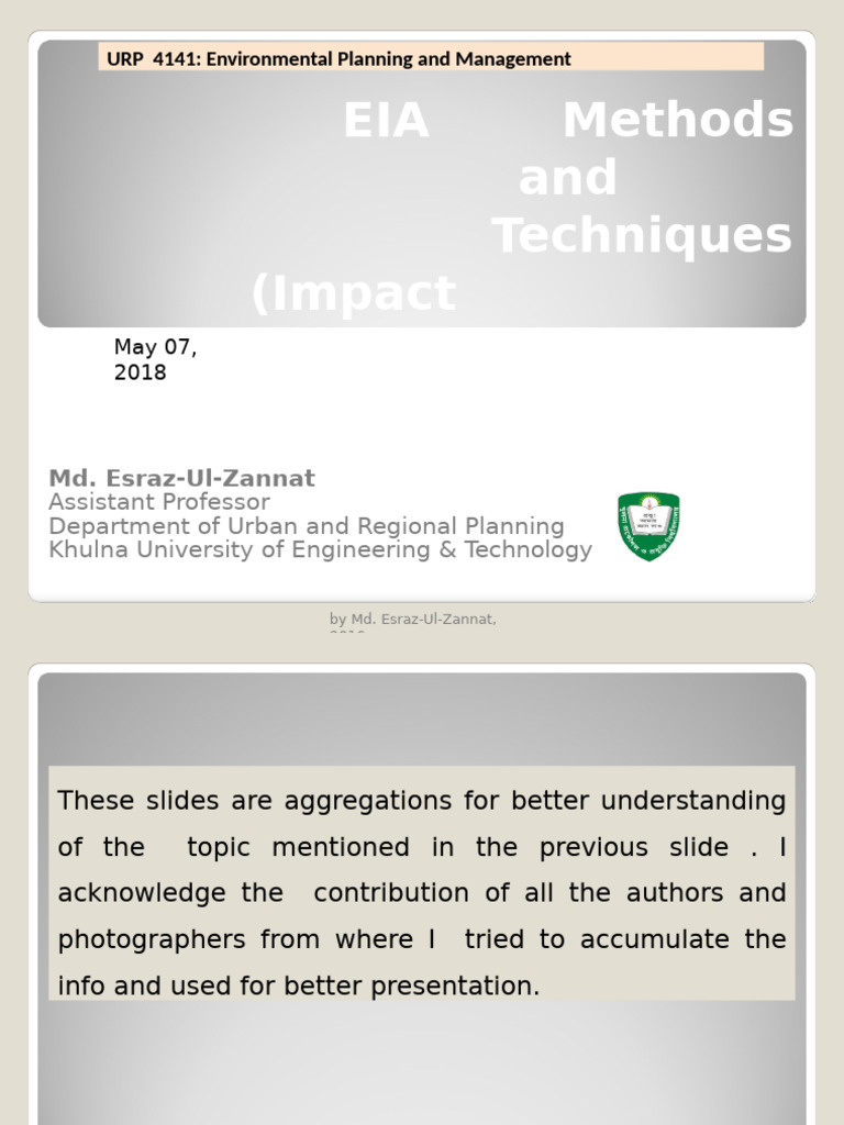 15493855913. EIA_Impact_predictions - EUZ (1) | PDF | Sensitivity ...