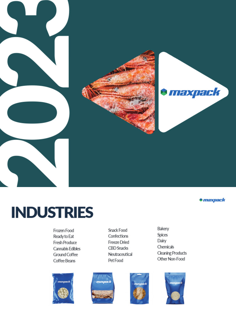 Maxpack Flexible Packaging Catalogue 2023-2024 | PDF | Servomechanism