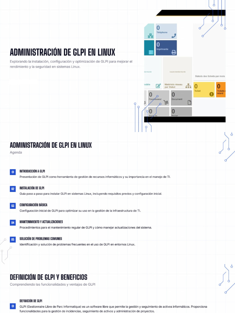 Administracion de Glpi | PDF