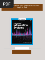 Principles of Business Information Systems 4th Edition Ralph Stair - Ebook PDF Download | PDF ...