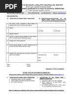 RGHS Certificate Application Guidelines | PDF