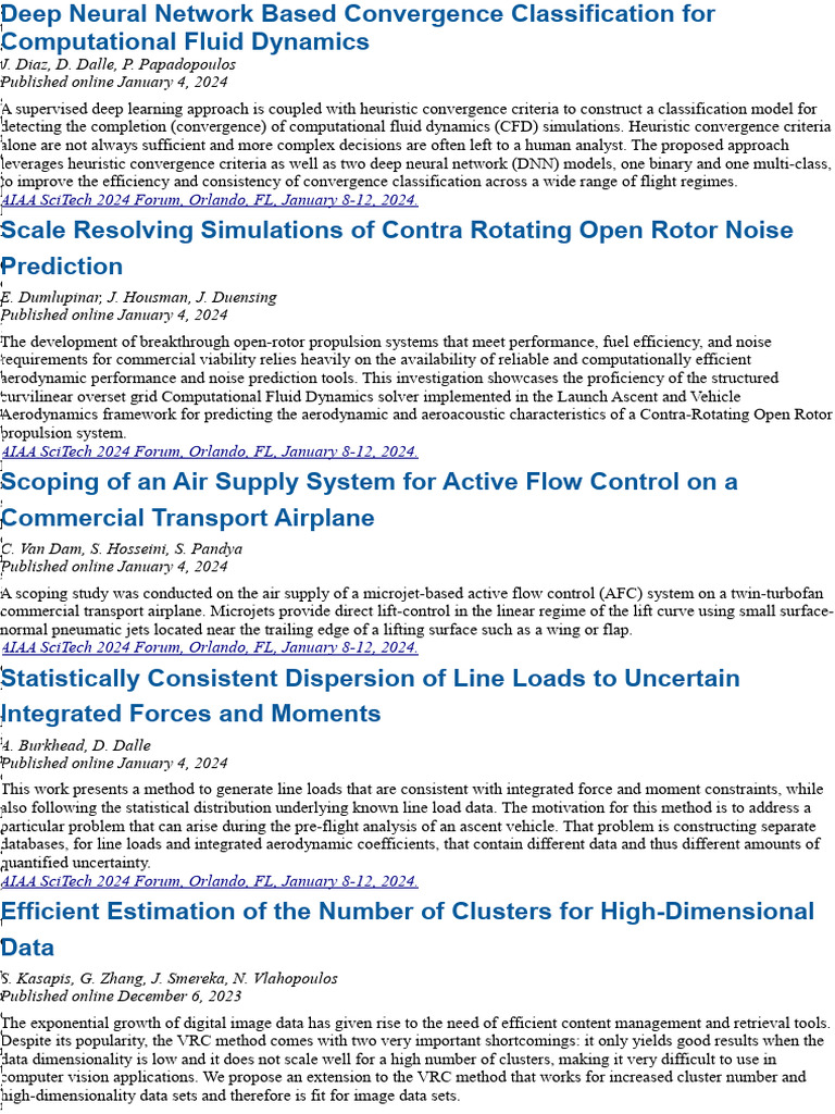 nasa note 4 | PDF | Computational Fluid Dynamics | Deep Learning