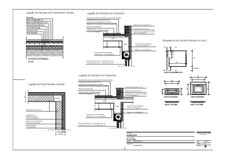 PORMENORES | PDF | Isolamento térmico | Drywall