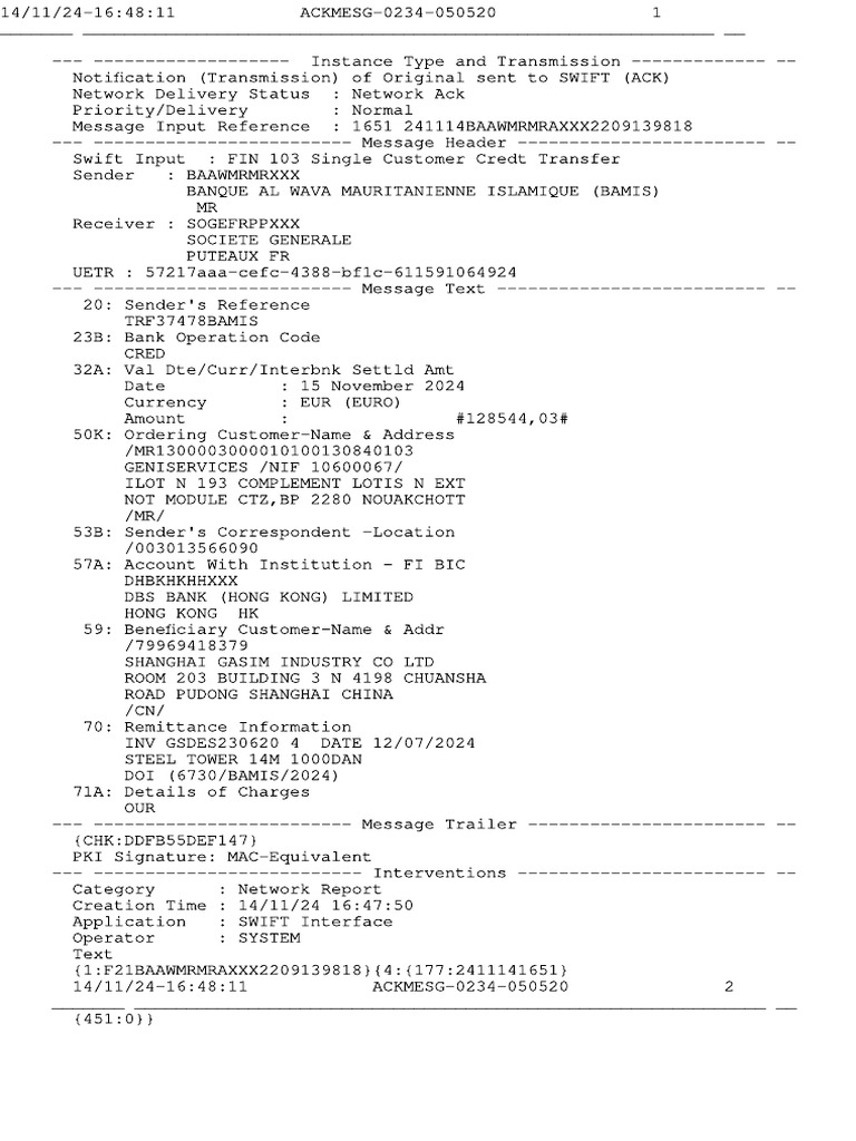 MT 103 Dep 151124 | PDF