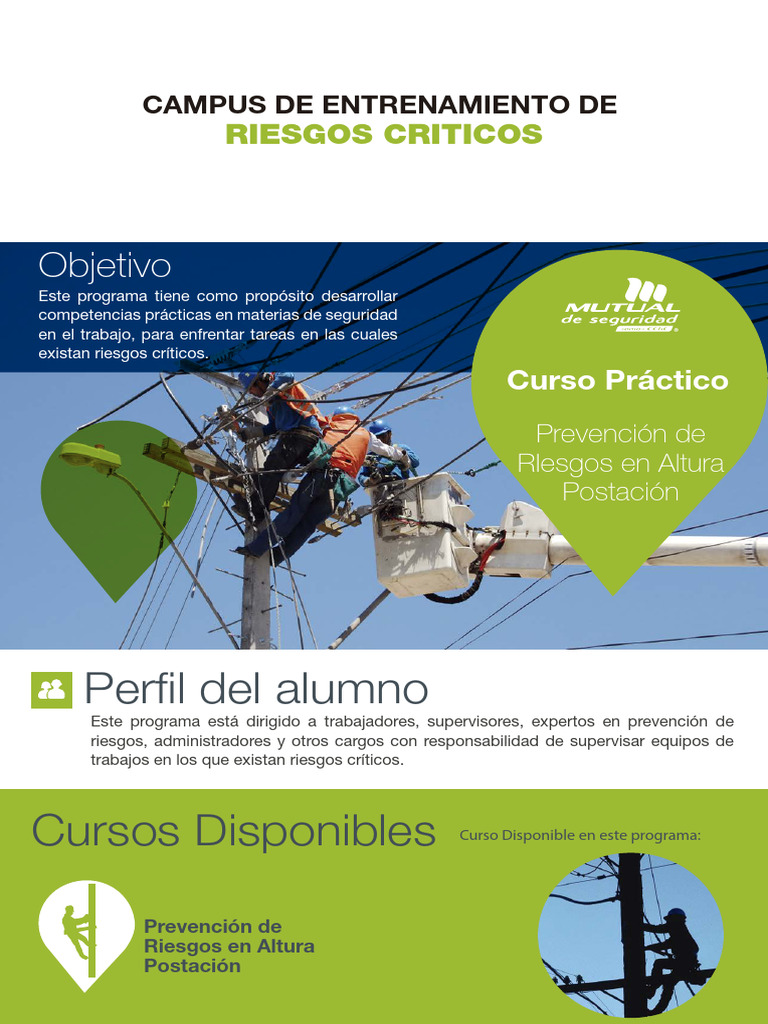 Maipu Prevencion de Riesgos en Altura Postacion | PDF