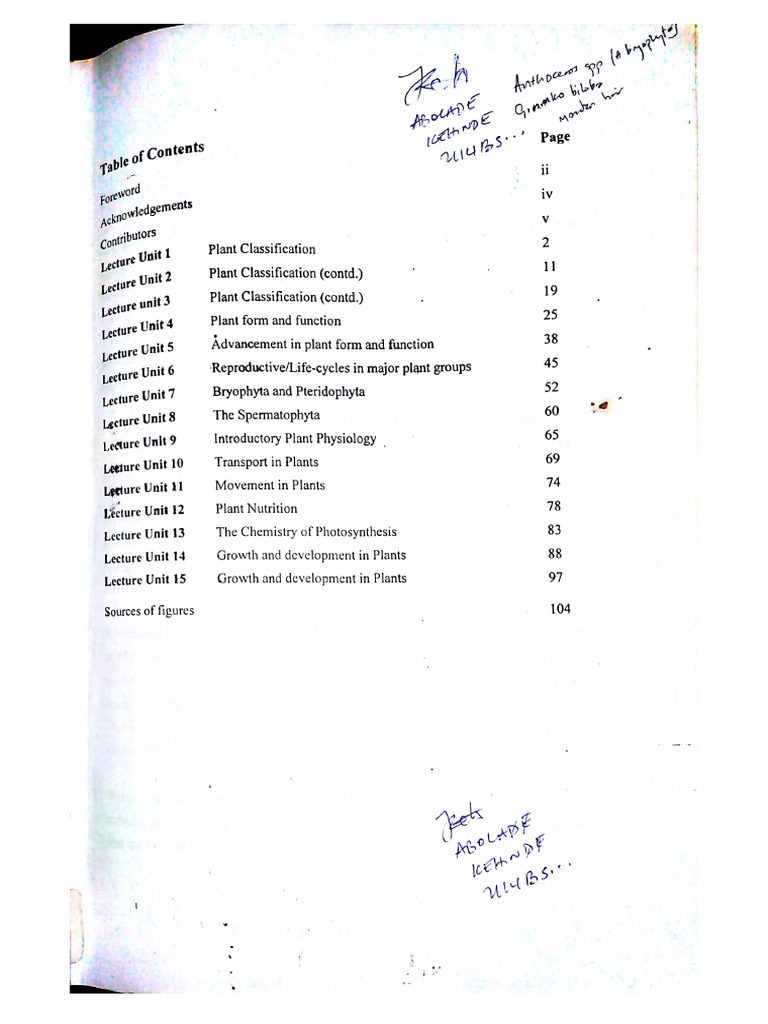 Bio 111 | PDF