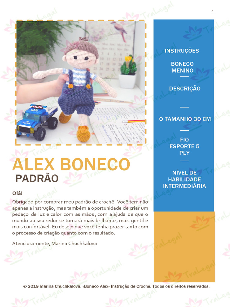 Boneco Alex | PDF