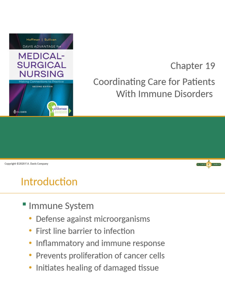 Ch19 - Hoffman 2nd Ed. Immune Disorders - InSTRUCTOR | PDF | Allergy | Immune System