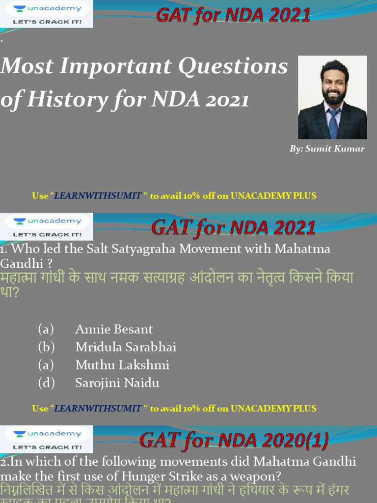 Gandian Era Test History | PDF