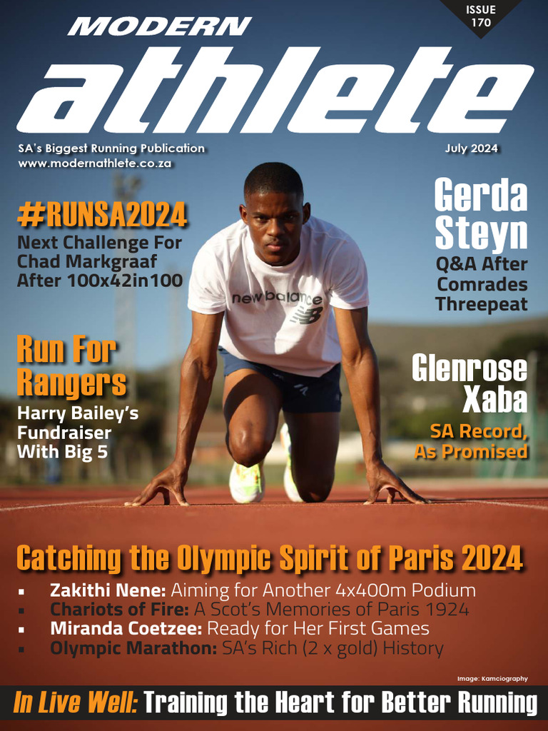 Modern Athlete July 2024 | PDF | Athletics | Sport Of Athletics