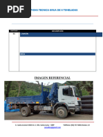 Camión Grúa 12T: Dimensiones y Especificaciones | PDF | Eje | Camión