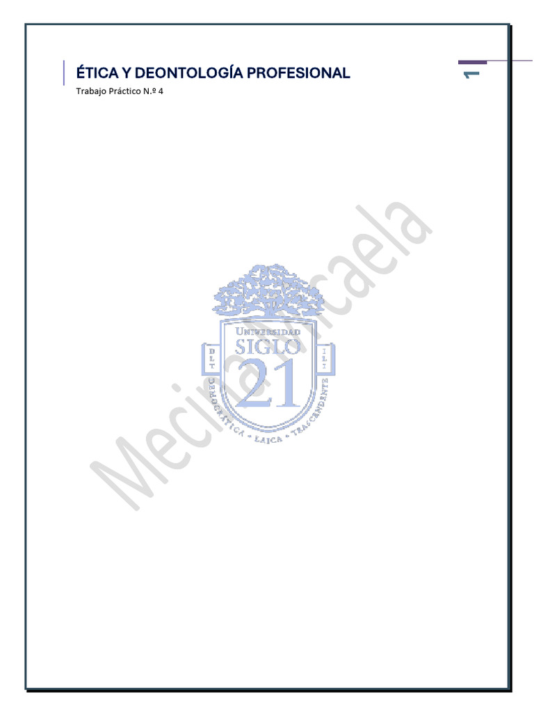 Etica y Deontologia Profesional TP 3 2024 | PDF | Abogado | Publicidad