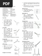 Major Basic Set (Operating Room Instruments) | PDF | Surgery | Medical ...