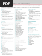 DofE Gold Expedition Kit List 2025 | PDF