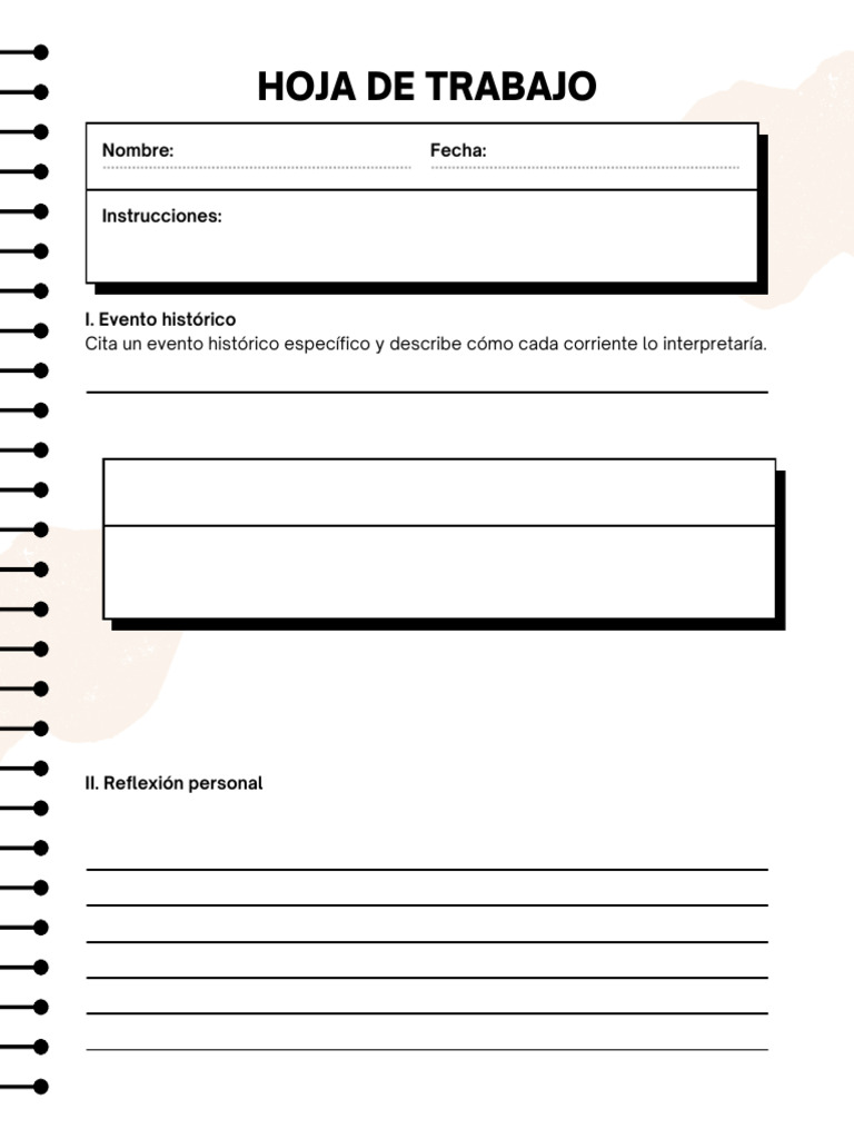 Hoja de Trabajo | PDF