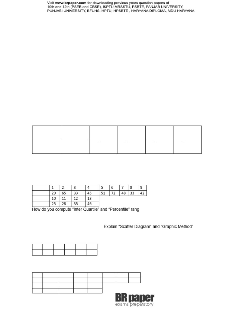 FMS(1st)Dec2018 | PDF | Mean | Statistics