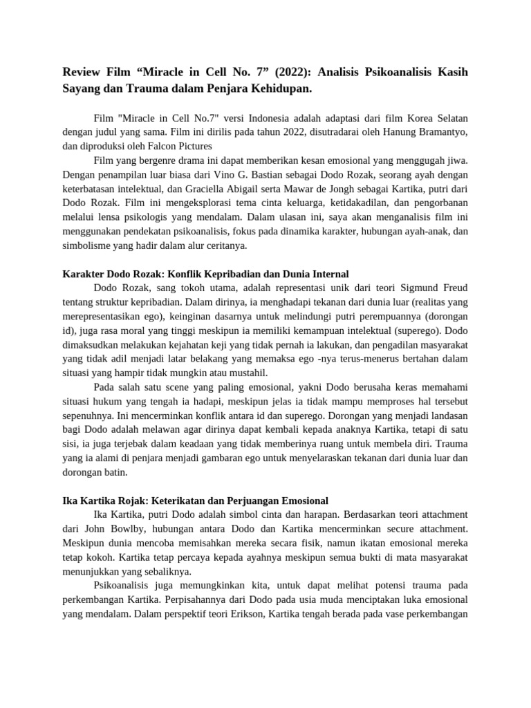 Review Film Rasti-WPS Office | PDF