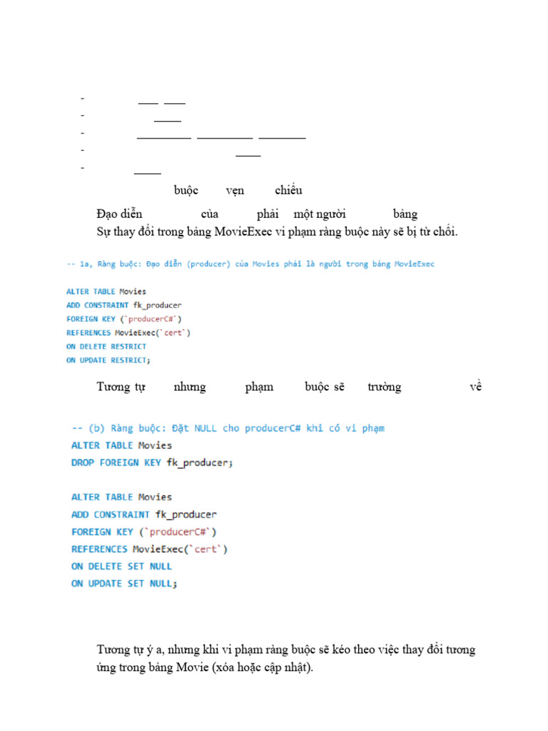 DB Constraints (1) | PDF