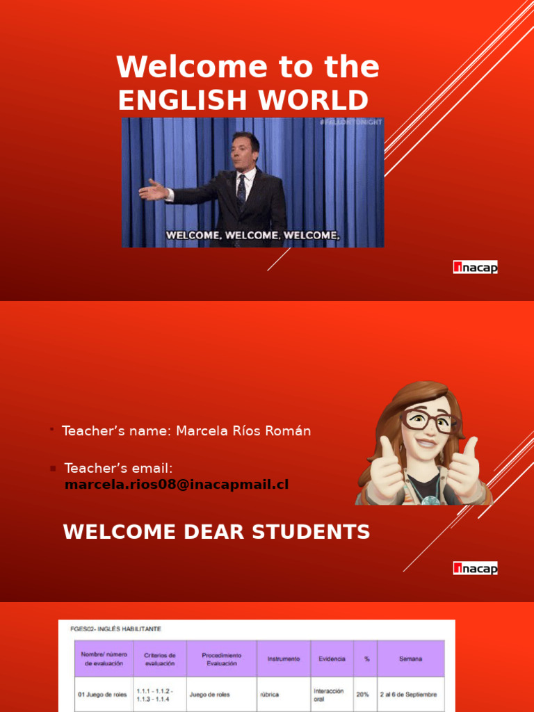 Welcome to the ENGLISH WORLD (1) | PDF