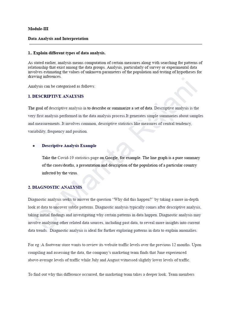 Module Iii Part I Docx Pdf Statistical Hypothesis Testing