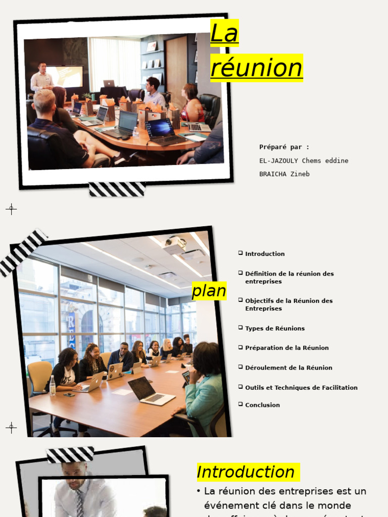 Guide Pratique des Réunions d'Entreprises | PDF | Business