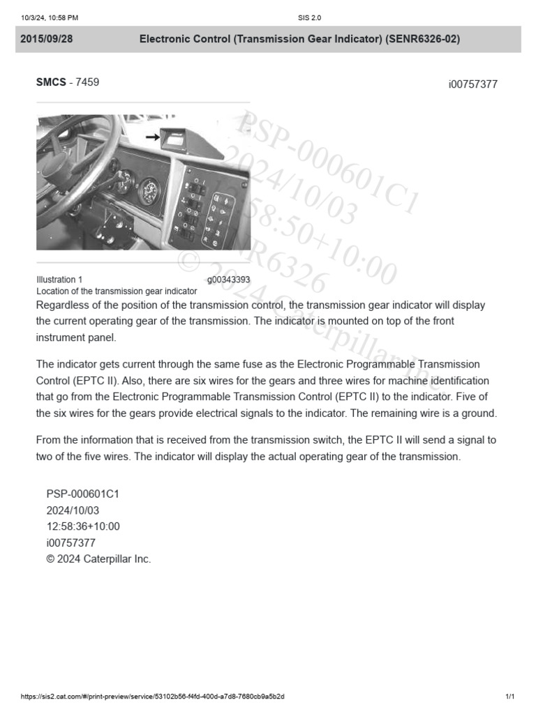 Gear Indicator | PDF