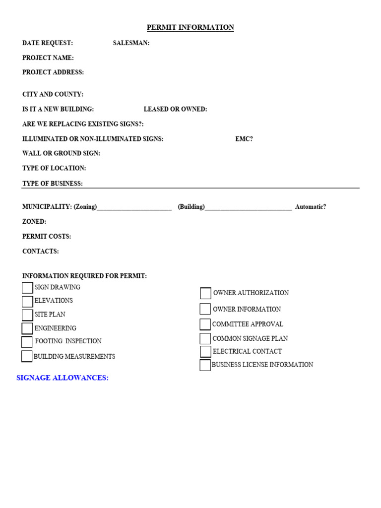 Pages From PERMIT INFORMATION | PDF