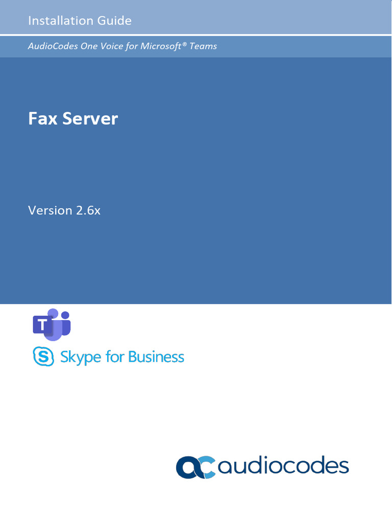 Fax Server and Auto Attendant Ivr Installation Guide Ver 26 | PDF | Microsoft Windows | Hyper V