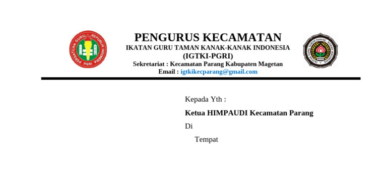 Logo IGTKI PGRI untuk Download | PDF