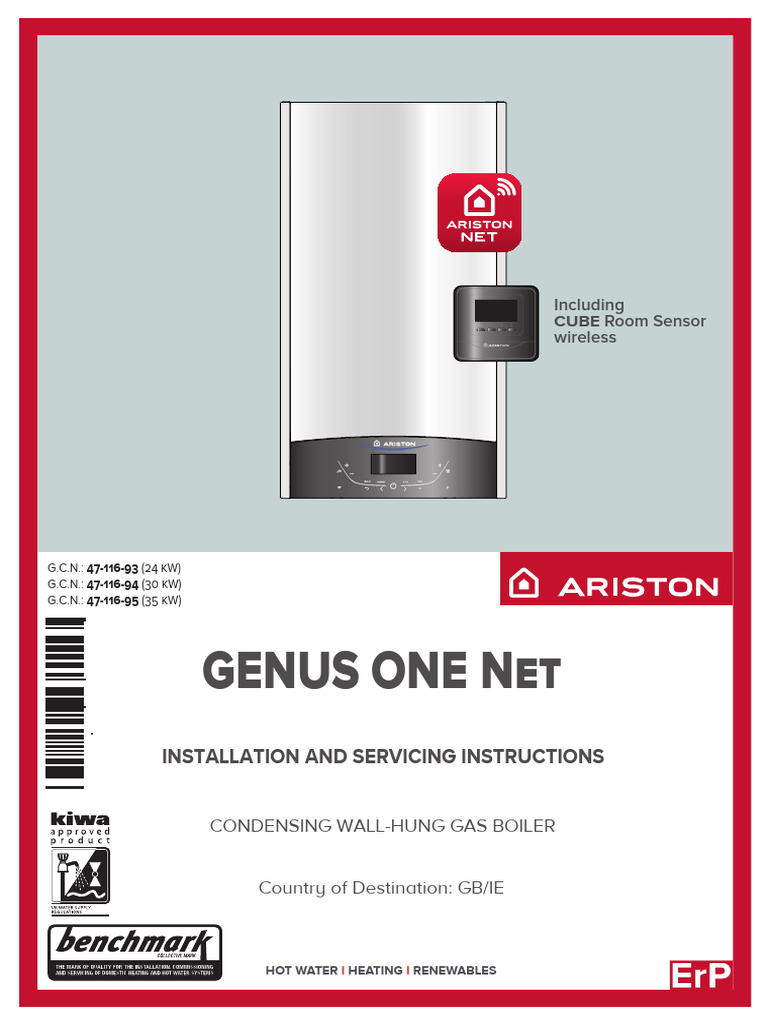GenusOnenet24-Plus - Installation Manual | PDF | Water Heating | Boiler