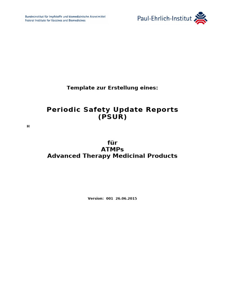 psur of advanced | PDF | Clinical Trial | Pharmacovigilance