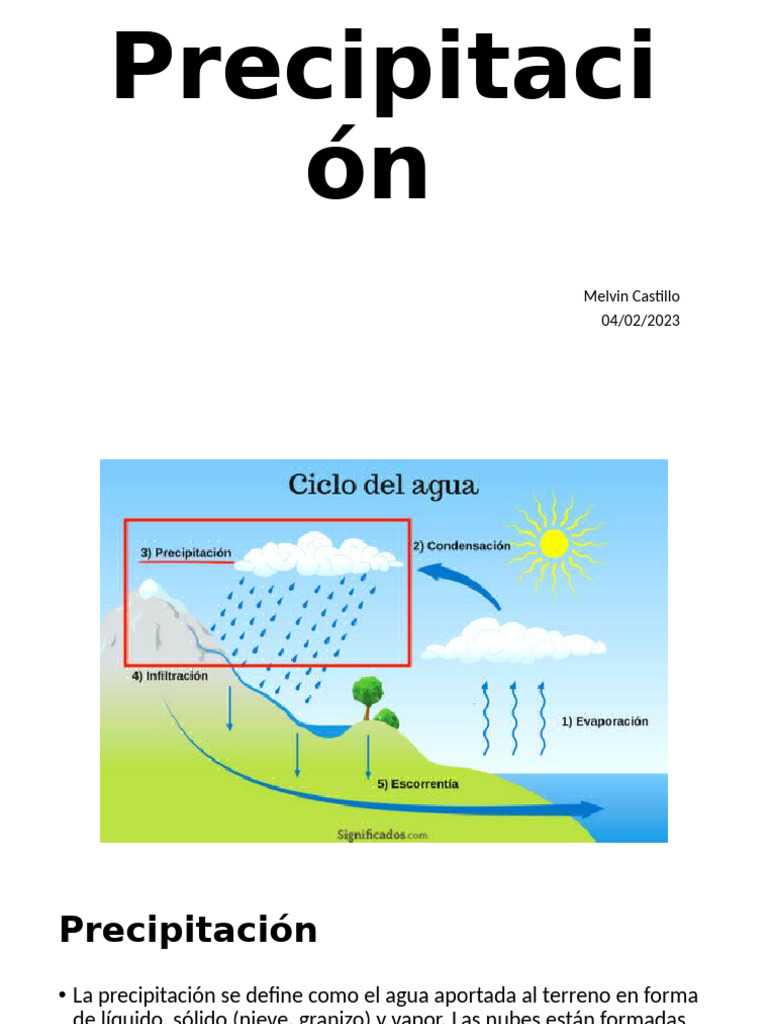 Tipos y Medición de Precipitación Pluvial | PDF