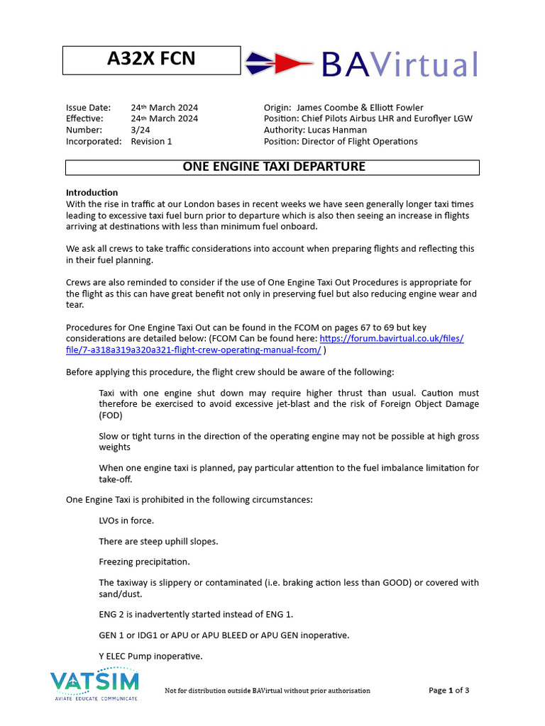 FCN_3-24 | PDF | Aviation | Aircraft