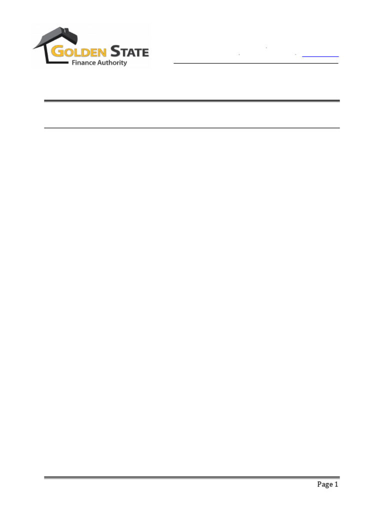 GSFA Multi-Family Housing Bond Program - Section 3 Fees and Expenses ...