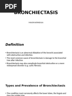 BTS Bronchiectasis Guideline Summary | PDF | Pulmonology | Respiratory ...