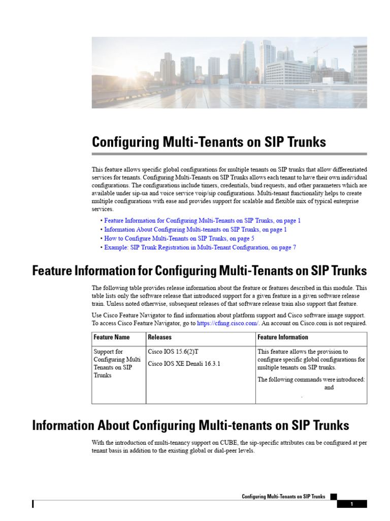 Voip Cube Multi Tenants | PDF | Session Initiation Protocol | Domain Name System
