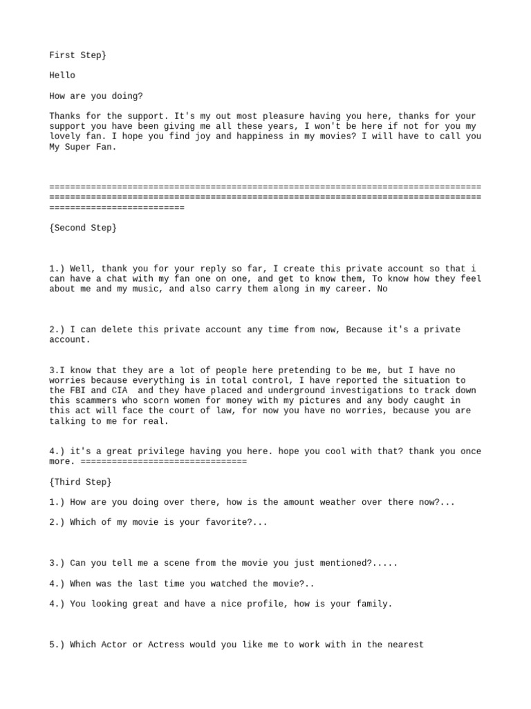 Celebrity Format 01 | PDF