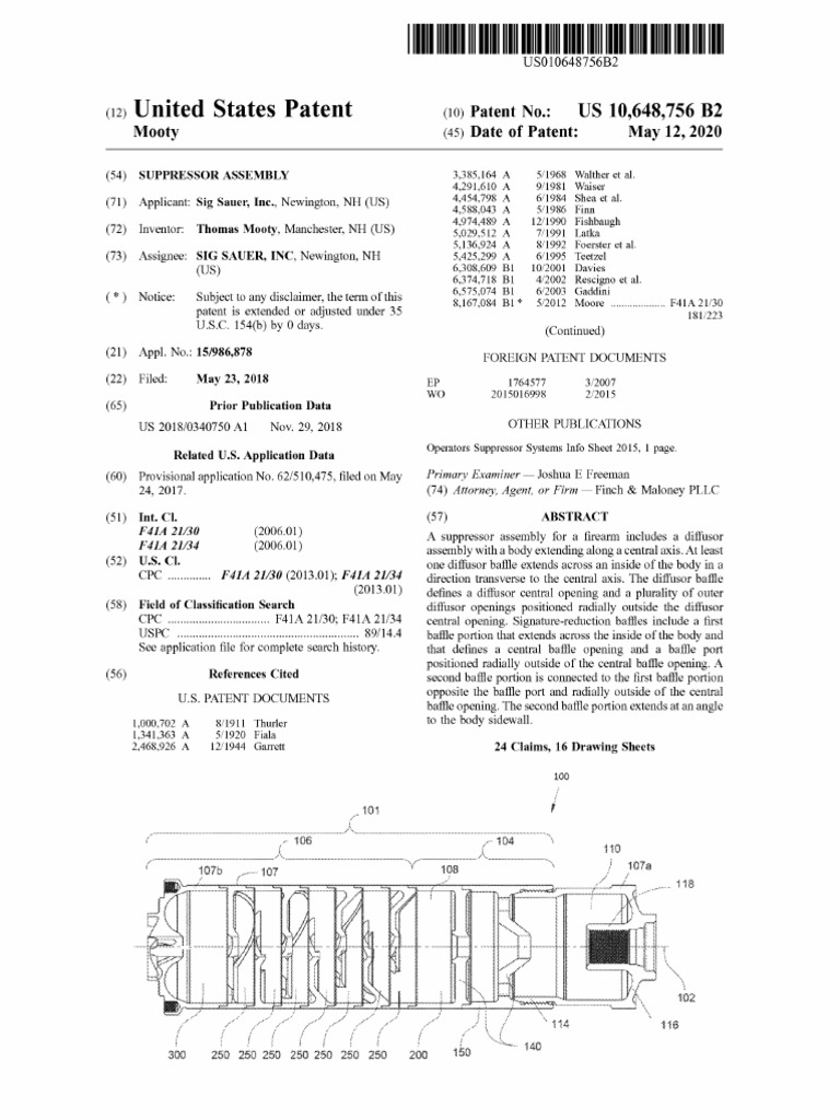 Us 10648756 | PDF | Gun Barrel | Ballistics