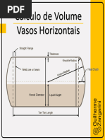 Cálculo de Volume em Tanques Cilíndricos | PDF