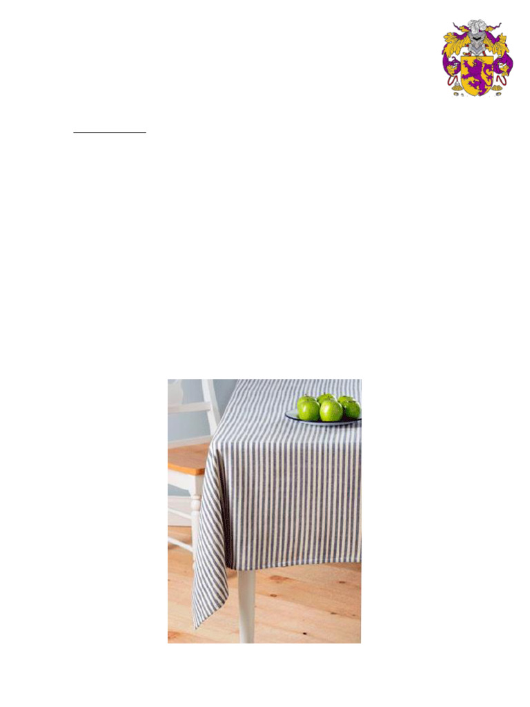 Como Hacer Un Mantel | PDF