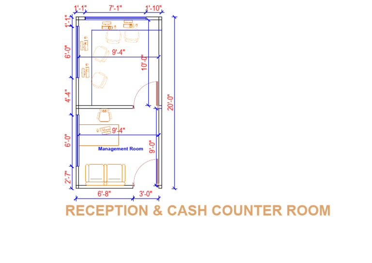 Reception & Cash Counter Room | PDF