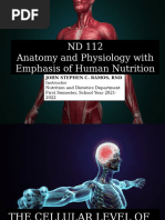 Chapter 3 ANATOMY AND PHYSIOLOGY CELL STRUCTURE & FUNCTION | PDF | Cell ...