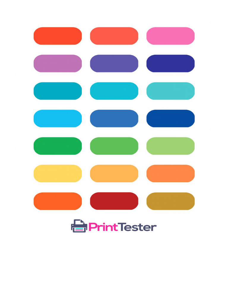 Printer Test Pages - Print Test Page Online 2 | PDF