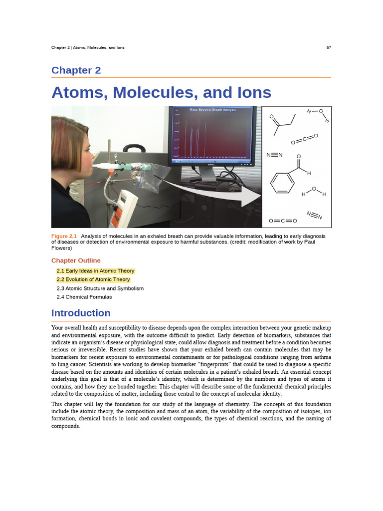 Unit 1 - Atoms, Molecules, and Ions | PDF | Atoms | Atomic Nucleus
