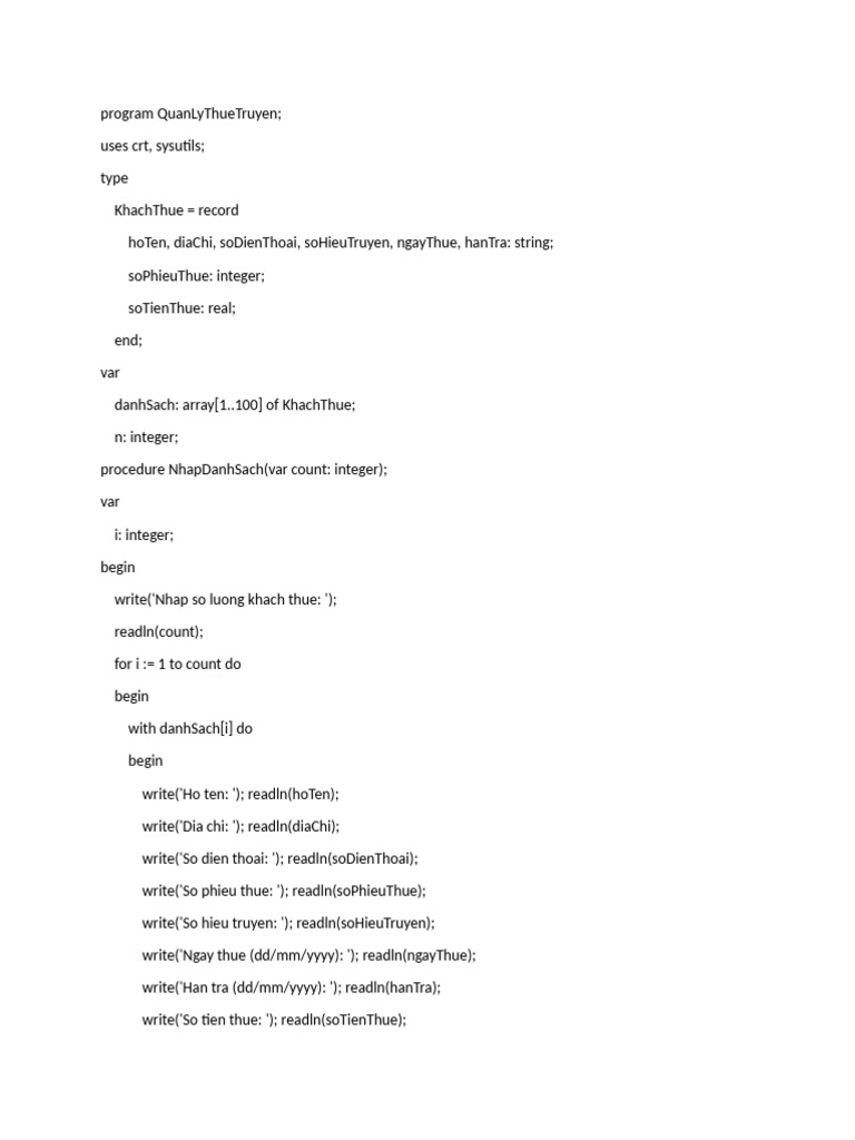 Quản Lý Thuê Truyền Thông | PDF | Computer Programming | Software ...