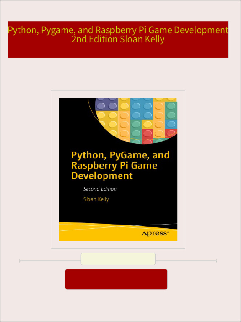 Pdf Python Pygame And Raspberry Pi Game Development 2nd Edition Sloan